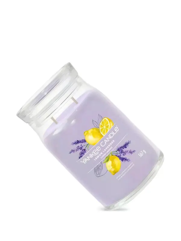 YANKEE CANDLE Large Lemon Lavender Candle