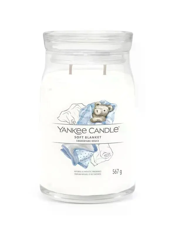 YANKEE CANDLE Soft Blanket Candle - White