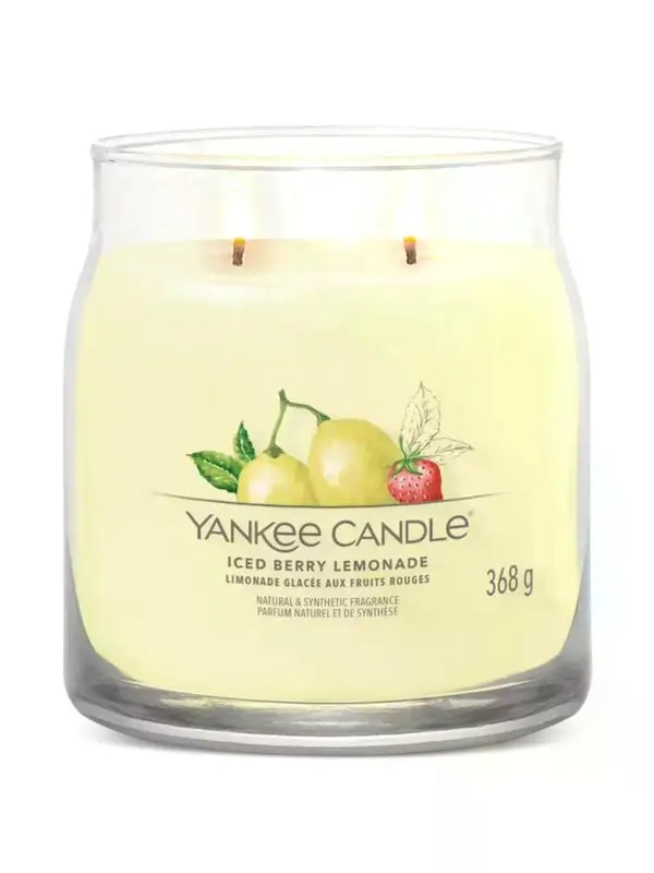 YANKEE CANDLE Medium Iced Berry Lemonade Candle