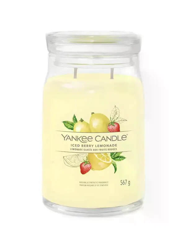 YANKEE CANDLE Large Iced Berry Lemonade Candle