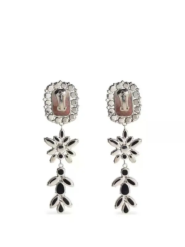 Dsquared2 Floral Motif Drop Earrings