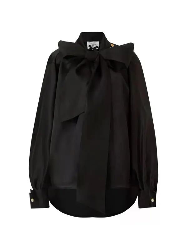 EDWARD ACHOUR PARIS Bow Blouse