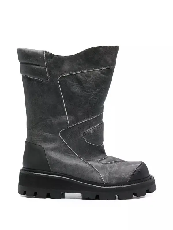 GMBH Aeon High Shaft Cracked Leather Boots