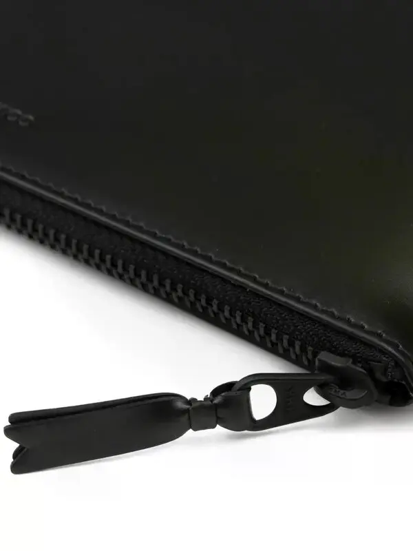 Comme Des Garçons Zip Leather Wallet