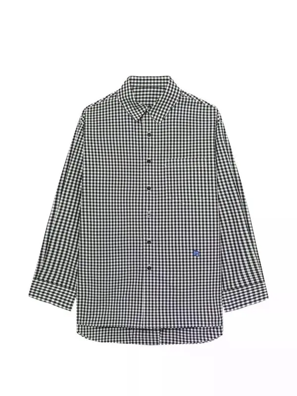 ADER ERROR Checked Cotton Shirt
