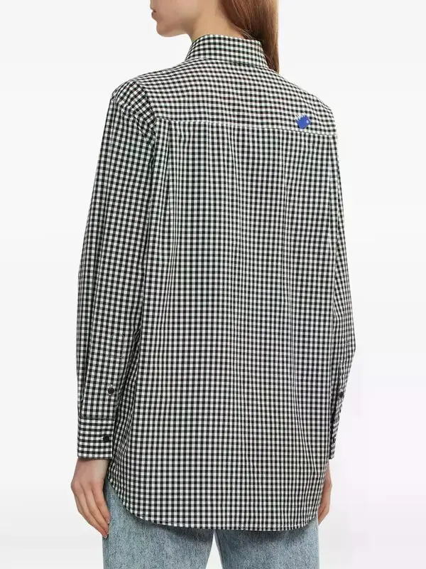 ADER ERROR Checked Cotton Shirt