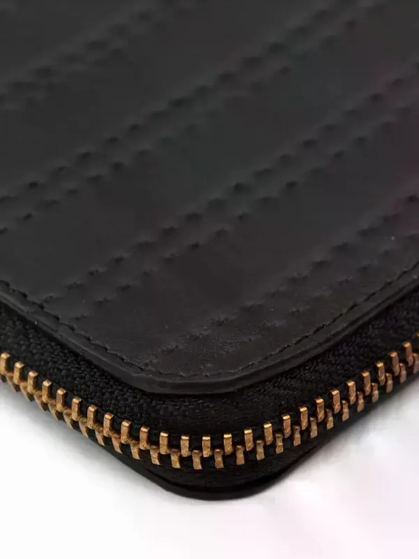 Comme Des Garçons Stitched-detail Zipped Wallet