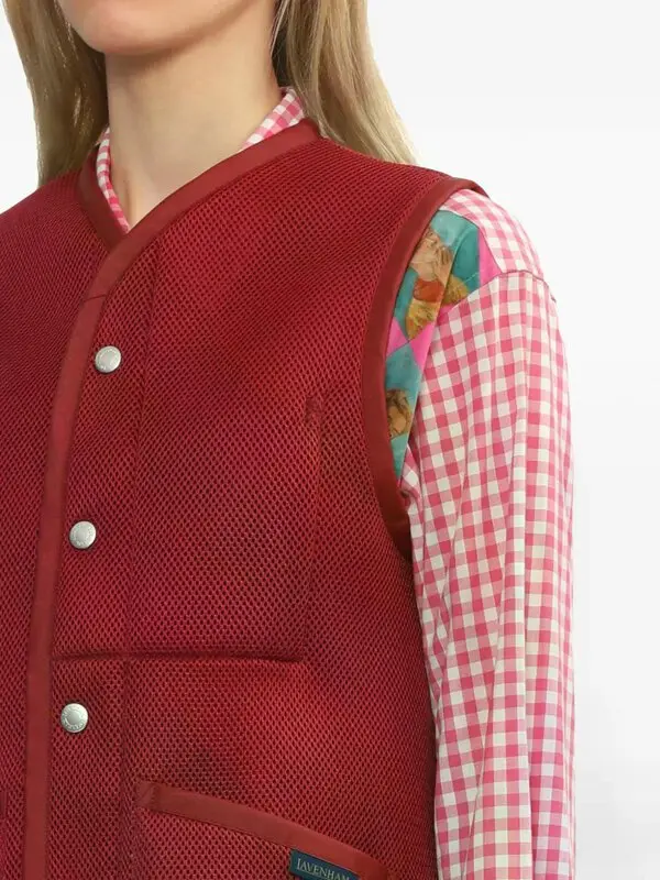 Comme Des Garçons Patch-pocket Buttoned Vest