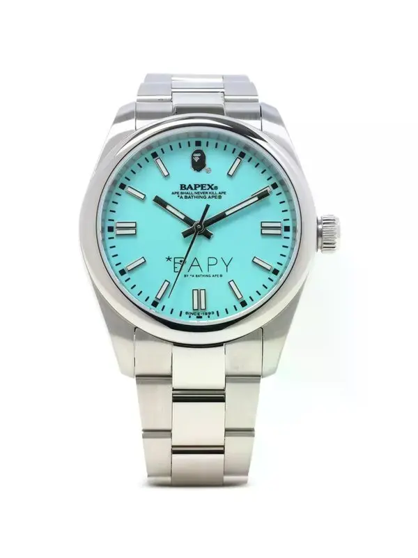 BAPY BY *A BATHING APE® Type 7 Bapex® 36mm Watch - Blue