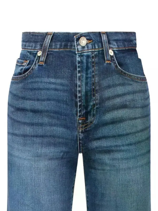 SEVEN Five-pocket Jeans With Whiskering
