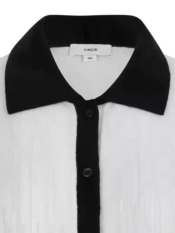 Vince Button-down Collared Cardigan