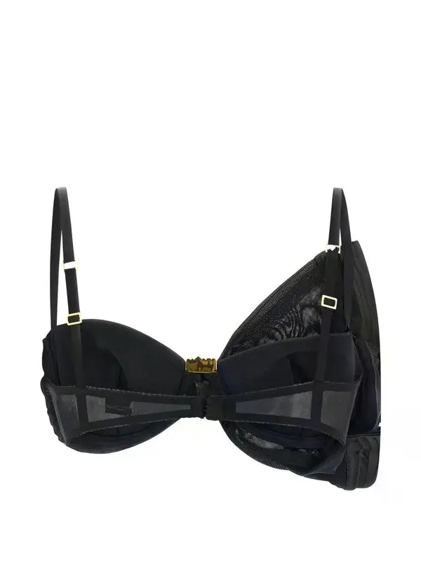 Elisabetta Franchi Tulle-bow Bra