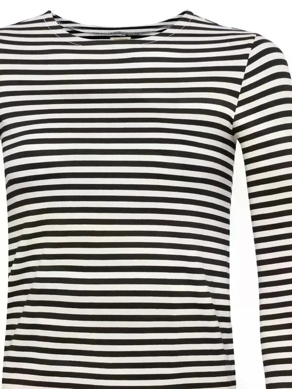 L'Agence Tess Striped Long-sleeve Top