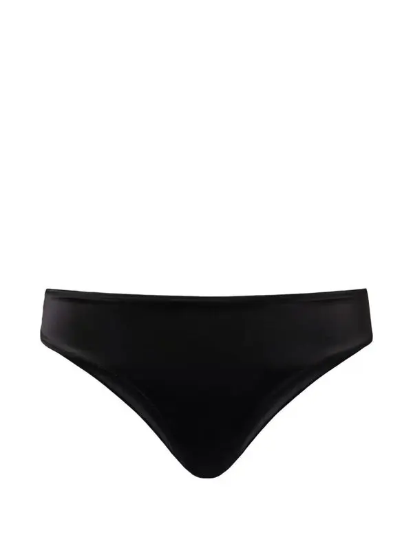 TWINSET Satin Briefs - Black