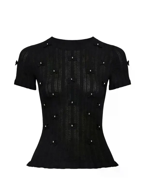 Sea Alberta Top - Black