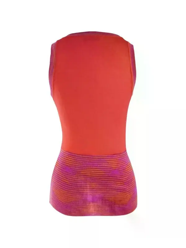 Missoni Ribbed-paneled Tank Top