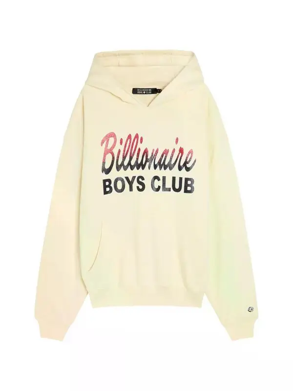 BILLIONAIRE BOYS CLUB Logo-print Hoodie - Neutrals