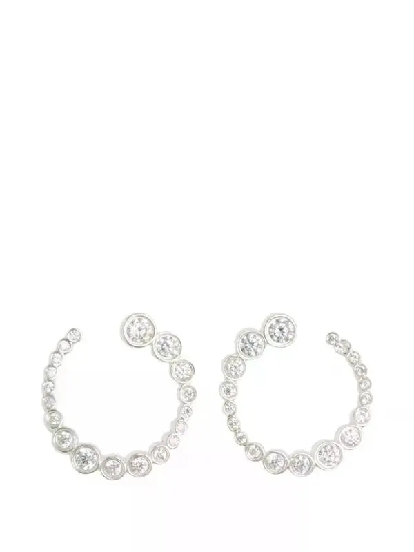 RAGBAG Odette Spiral Earrings - Silver