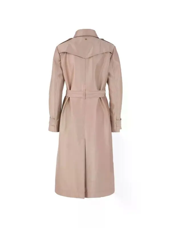 MARCCAIN Double-breasted Belted Trench Coat
