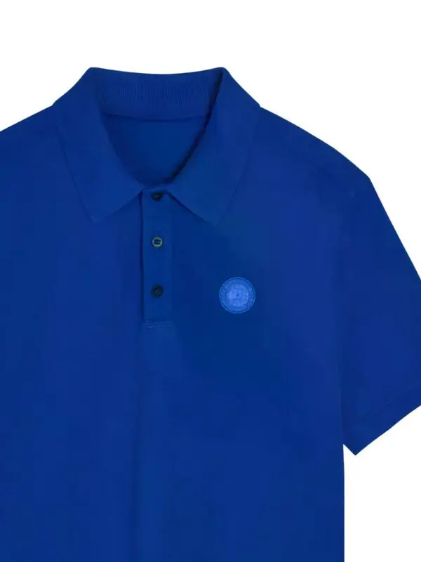 Canada Goose Beckley Logo-patch Polo Shirt - Blue