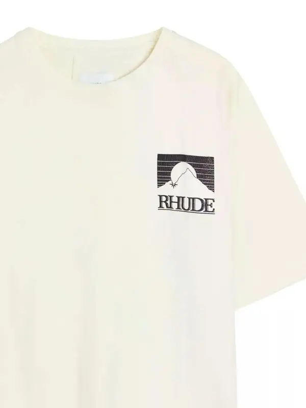 Rhude Moonlight Pack Graphic-print T-shirt - Neutrals