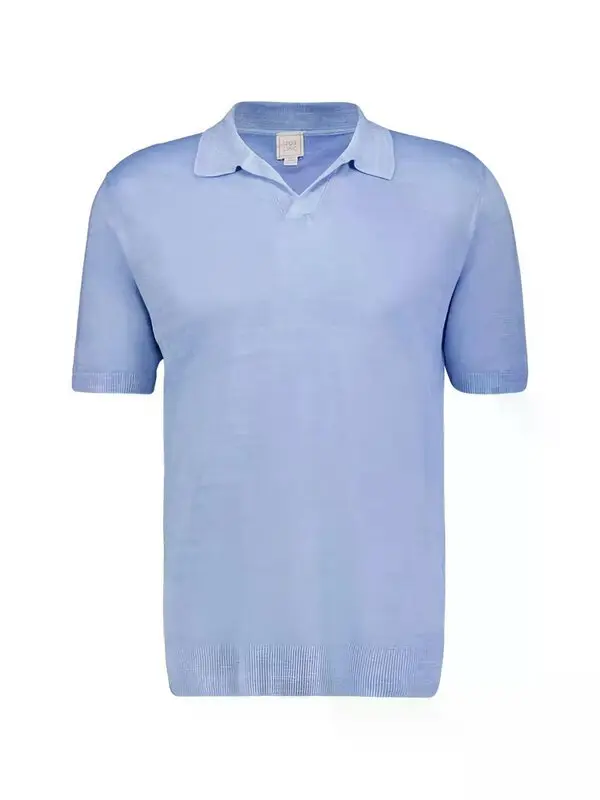 120% Lino Linen T-shirt - Blue