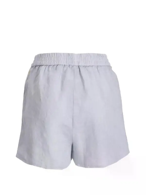 Greek Archaic Kori Feather Elasticated Waist Shorts