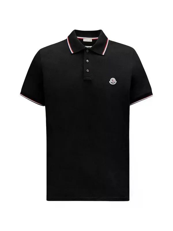 Moncler Tipped Short-sleeves Polo