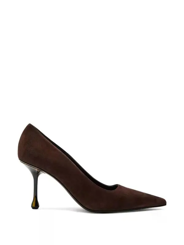 JIMMY CHOO Ixia 95 Suede Pumps