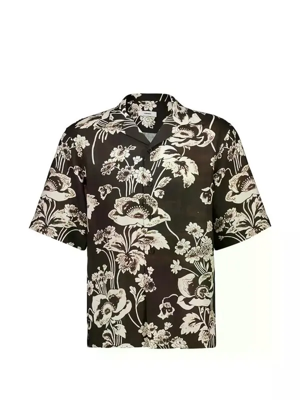 Commas Painted Peonies Shirt