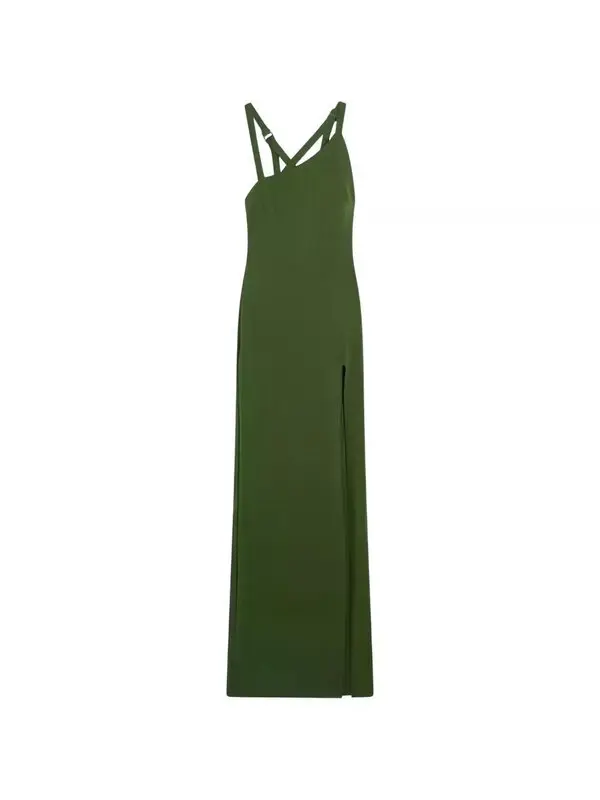 Attico Side-slit Long Dress