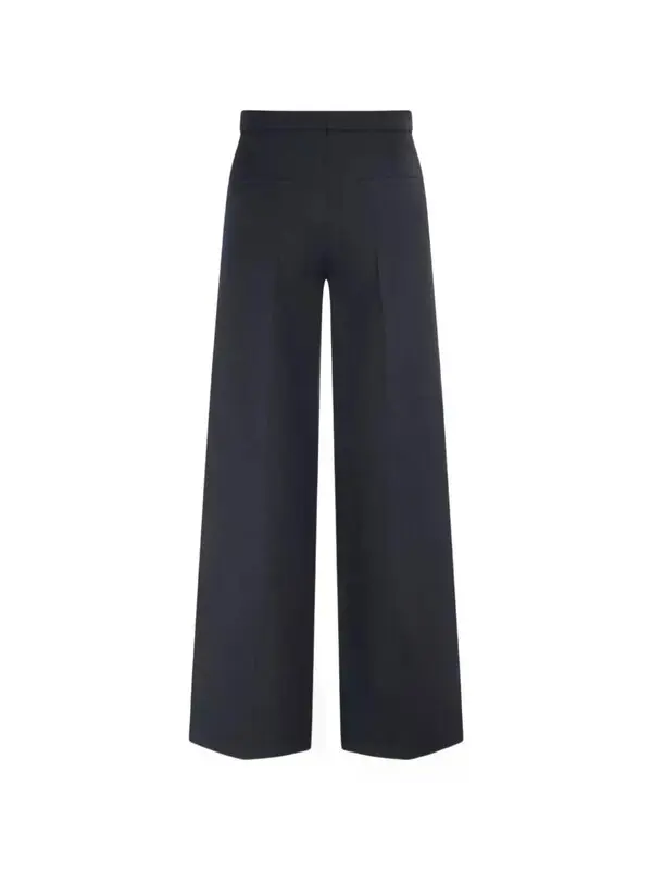 Seductive Button Detailed Wide Leg Trousers