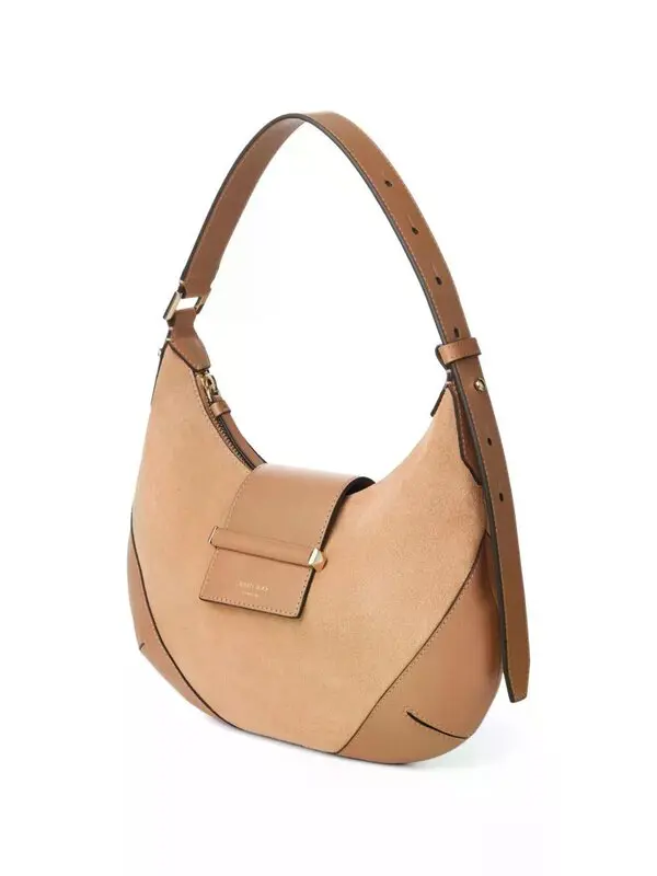 JIMMY CHOO Leather Hobo Shoulder Bag