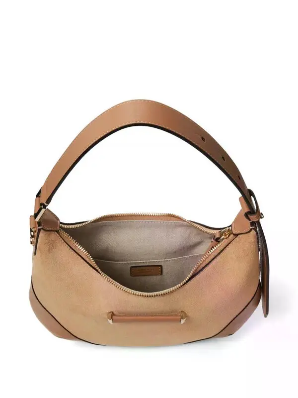 JIMMY CHOO Leather Hobo Shoulder Bag