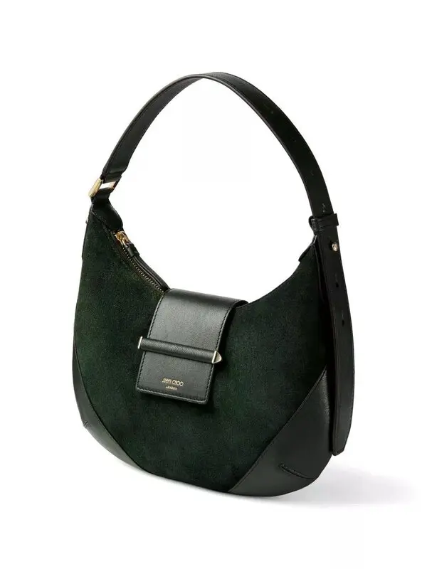 JIMMY CHOO Small Flap Shoulder Bag - Green