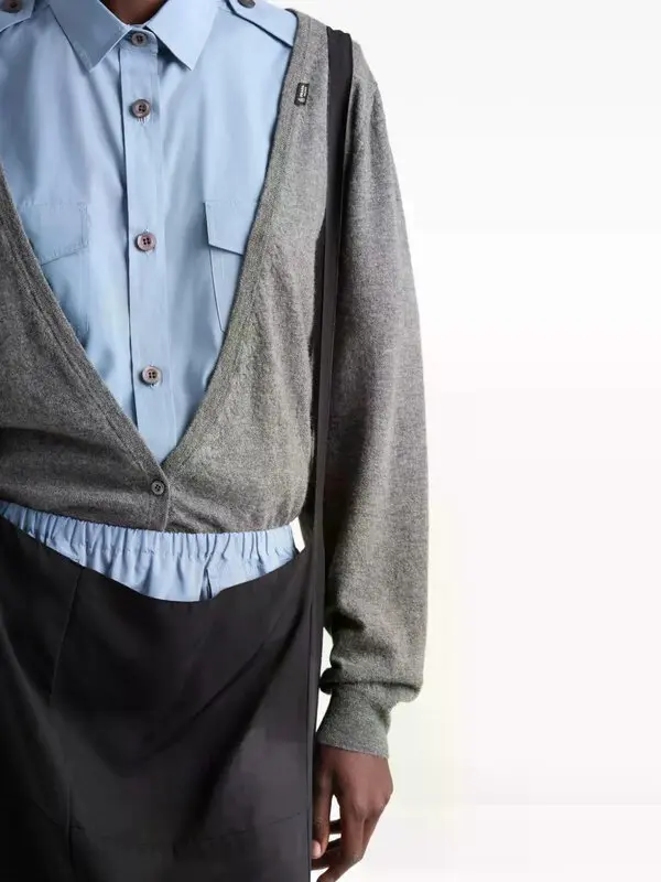 Prada Cashmere V-neck Cardigan