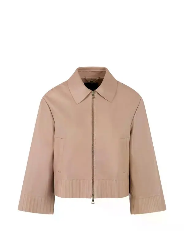 MARCCAIN Rethink Together Ribbed Collar Jacket