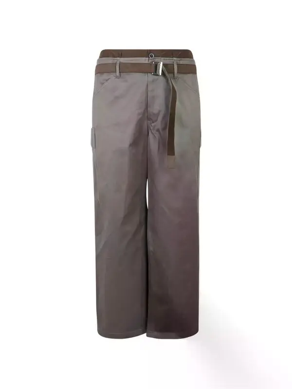 Sacai Twill Cargo Trousers