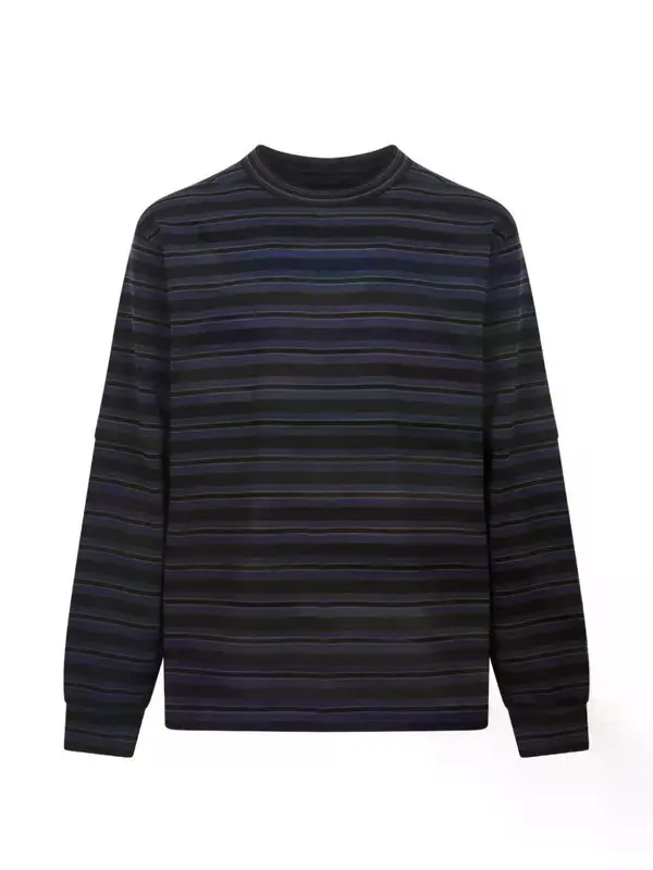 Sacai Horizontal-stripe Long-sleeve T-shirt