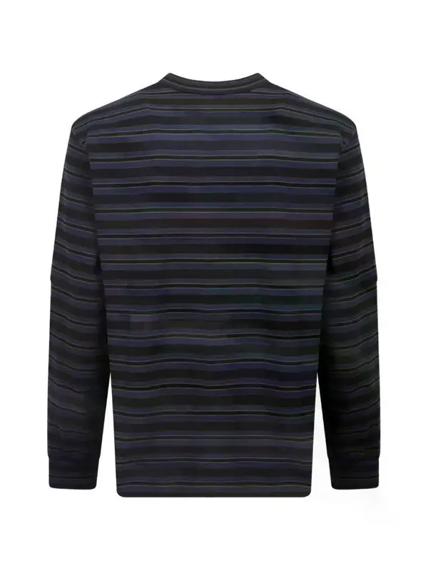 Sacai Horizontal-stripe Long-sleeve T-shirt