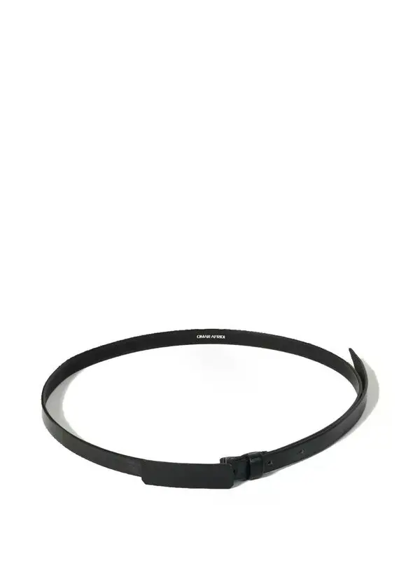 OMAR AFRIDI Buckle Belt - Black