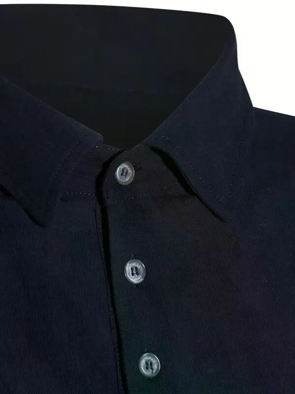 ZANONE Button-up Polo Shirt
