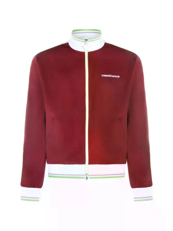 Casablanca Embroidered Logo Sweatshirt - Red
