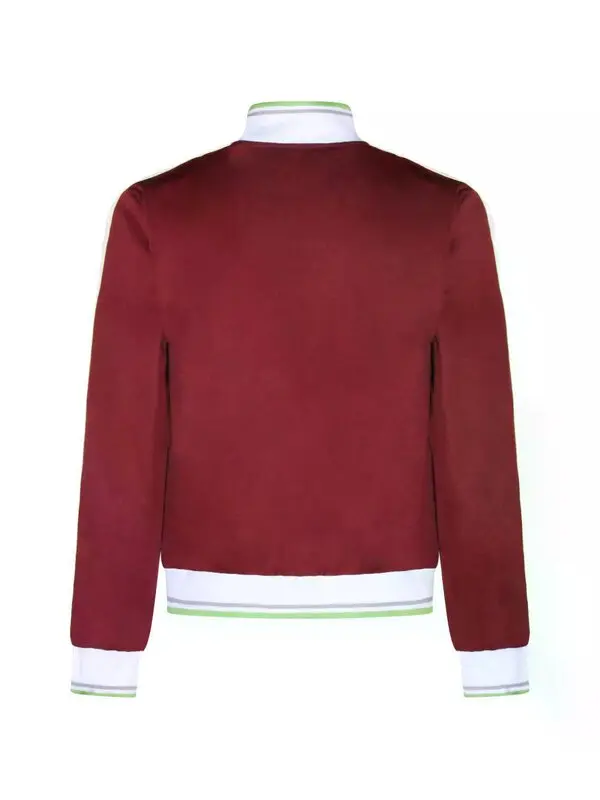 Casablanca Embroidered Logo Sweatshirt - Red