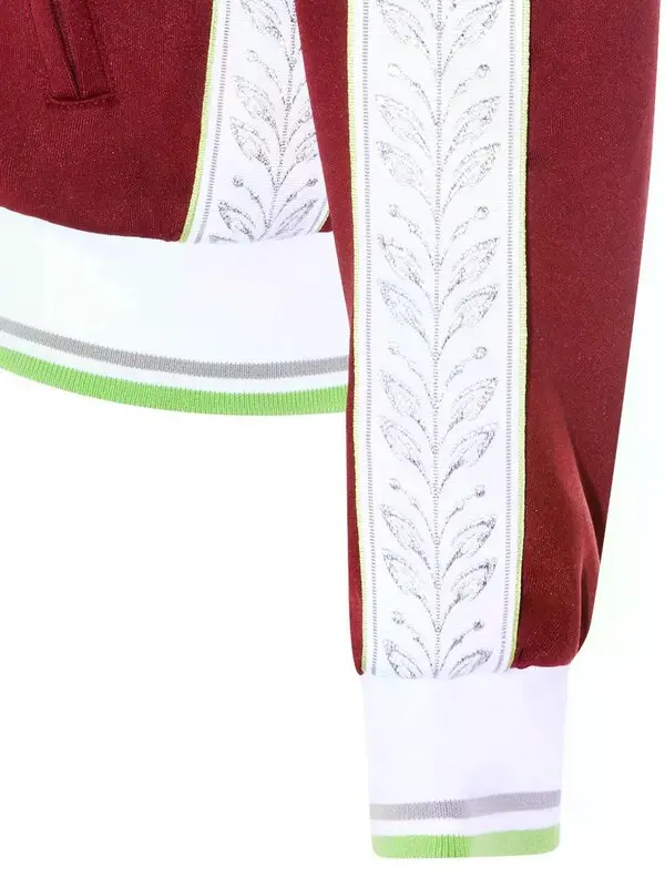 Casablanca Embroidered Logo Sweatshirt - Red