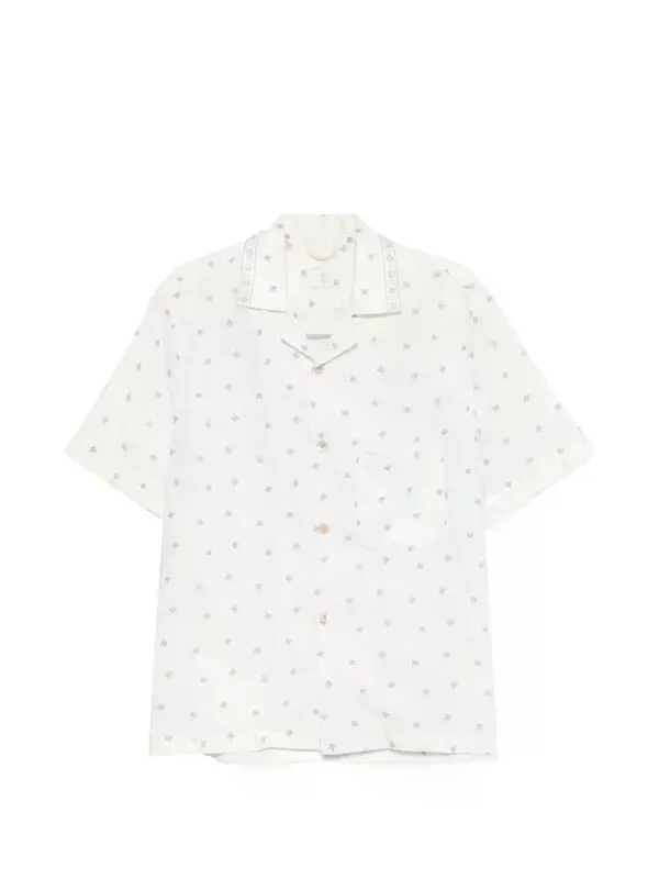 Eleventy Patterned Pocket Shirt