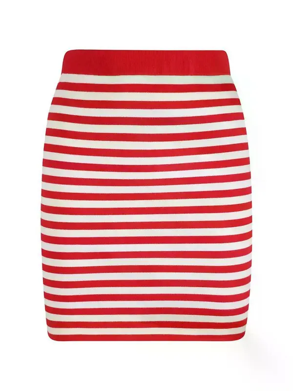 Max Mara Striped Mini Skirt