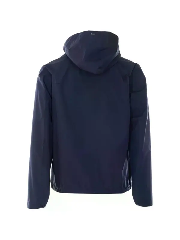 Herno Detachable-hood Jacket - Blue