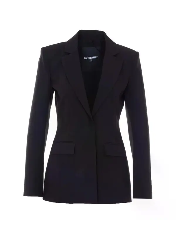 Patrizia Pepe Button Flap-pocket Blazer