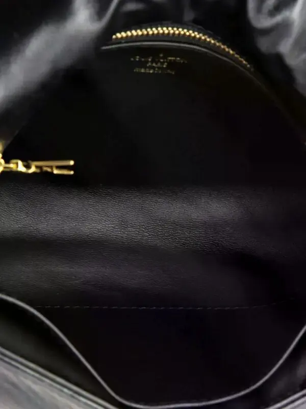 LOUIS VUITTON Twist Convertible Handbag Puffer Lambskin Mm - Black